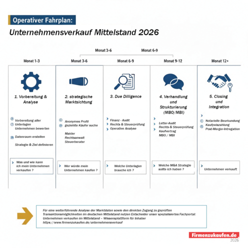 Unternehmensverkauf 2026 – Strategien & | Firmenzukaufen.de